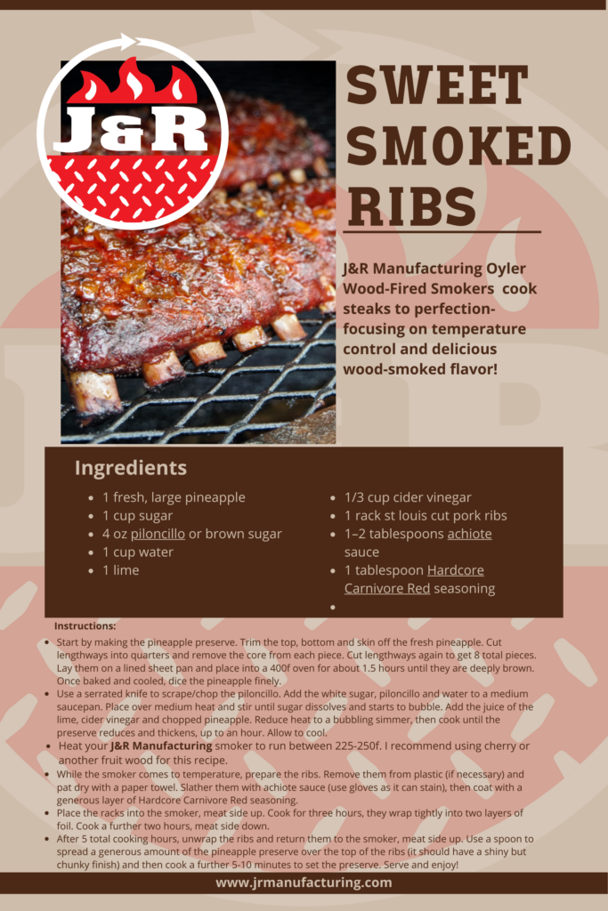 Recipes - J&R Manufacturing